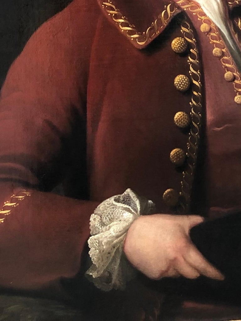 Tilly Kettle - Portrait of John and Elizabeth Hartley For Sale at 1stDibs