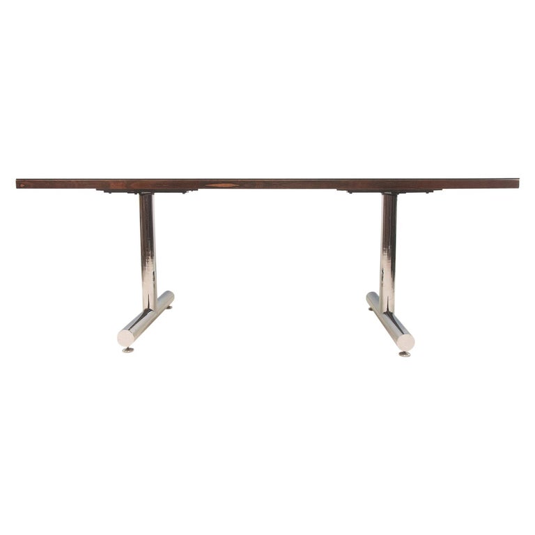 Tim Bates for Pieff Mid Century Rosewood Dining Table For Sale at 1stDibs