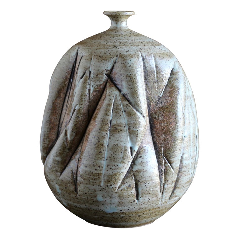 Tim Keenan Ceramic Vase at 1stDibs