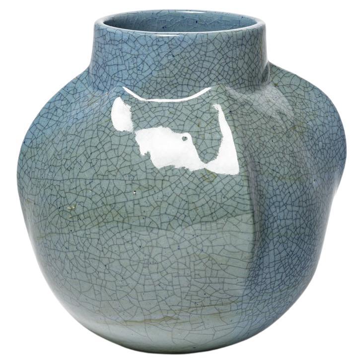 20th century white ceramic porcelain vase by Tim and Jacqueline Orr ...