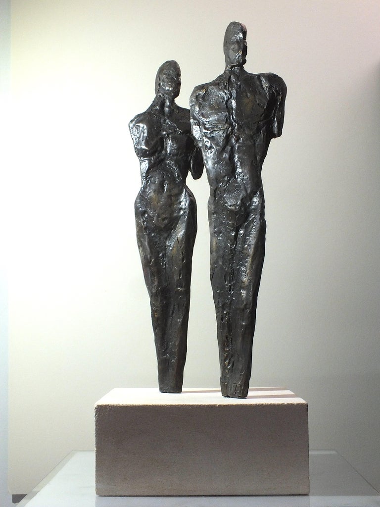 Tim Rawlins - "Rapport II" Original Contemporary Cast Bronze For Sale ...