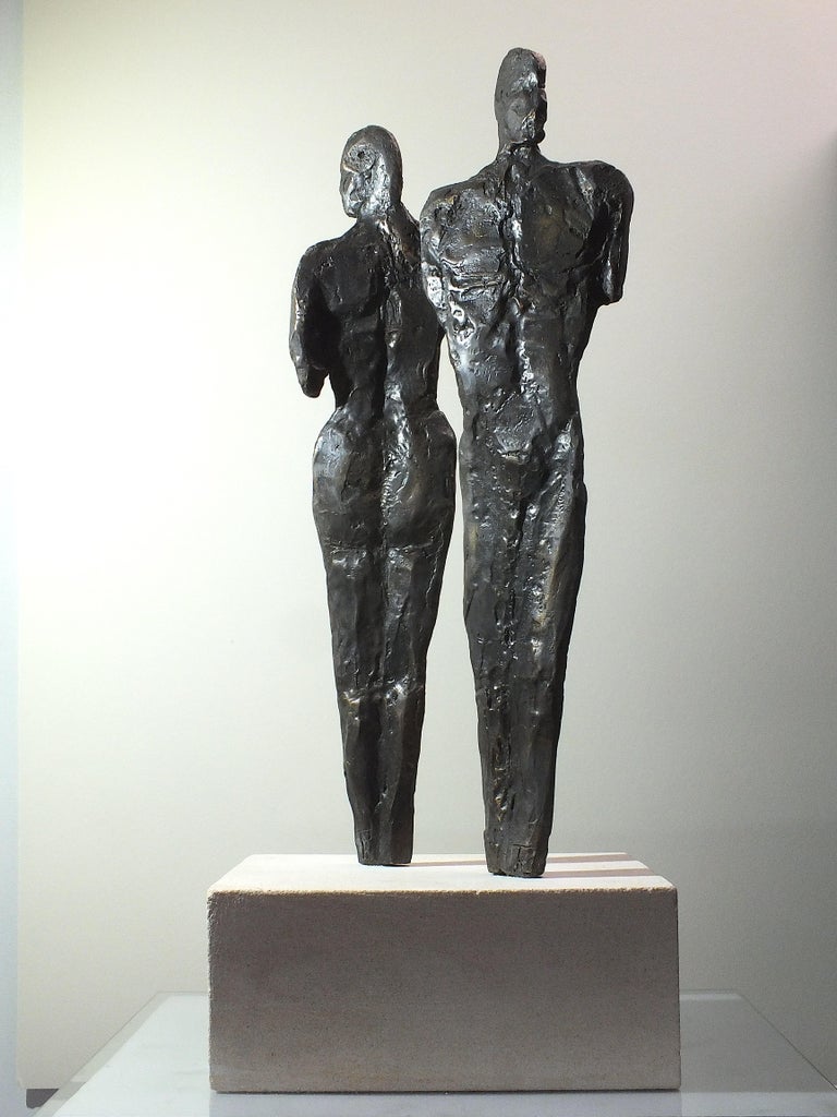 Tim Rawlins - "Rapport II" Original Contemporary Cast Bronze For Sale ...