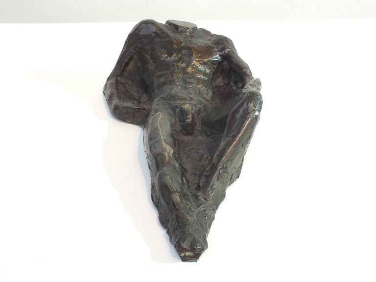 Tim Rawlins - "Self Portrait" Contemporary Cast Bronze Sculpture For ...