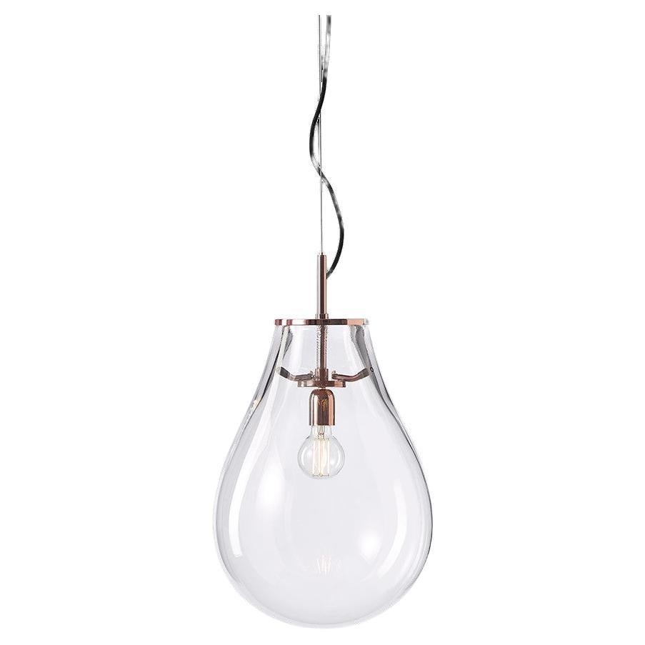 Colorful Czech Crystal Pendulum Chandelier (EU version) For Sale at 1stDibs