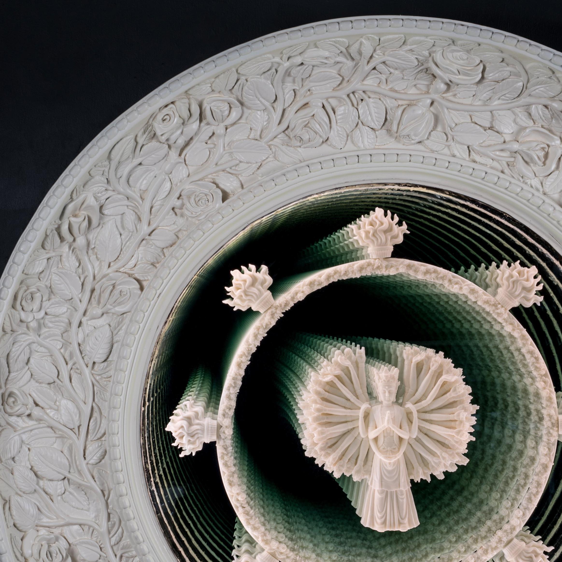 Tim Tate - Buddha of Compassion For Sale at 1stDibs | tim tate glass ...