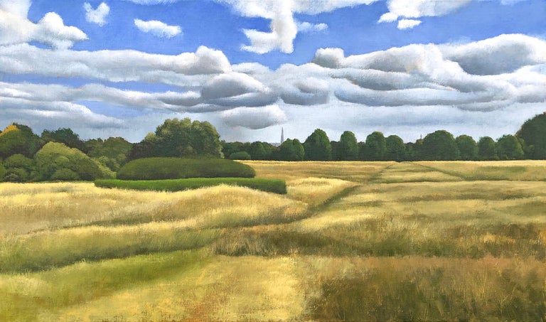 Tim Woodcock-Jones - Hampstead Heath, London Park Painting, Cityscape ...
