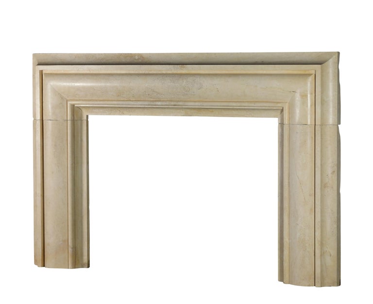 Timeless Bolection Stone Fireplace Surround For Sale at 1stDibs
