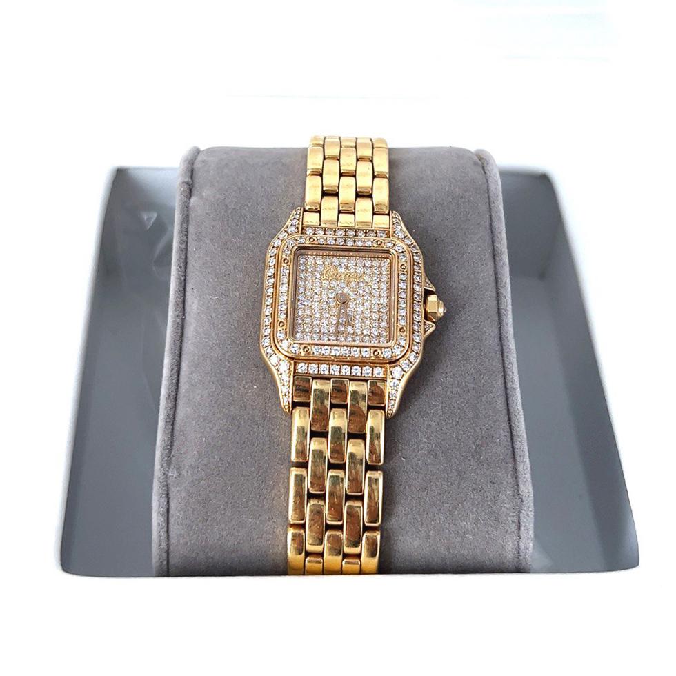 Timeless Brilliance: Cartier Panthère Women’s Watch in 18K Yellow Gold ...