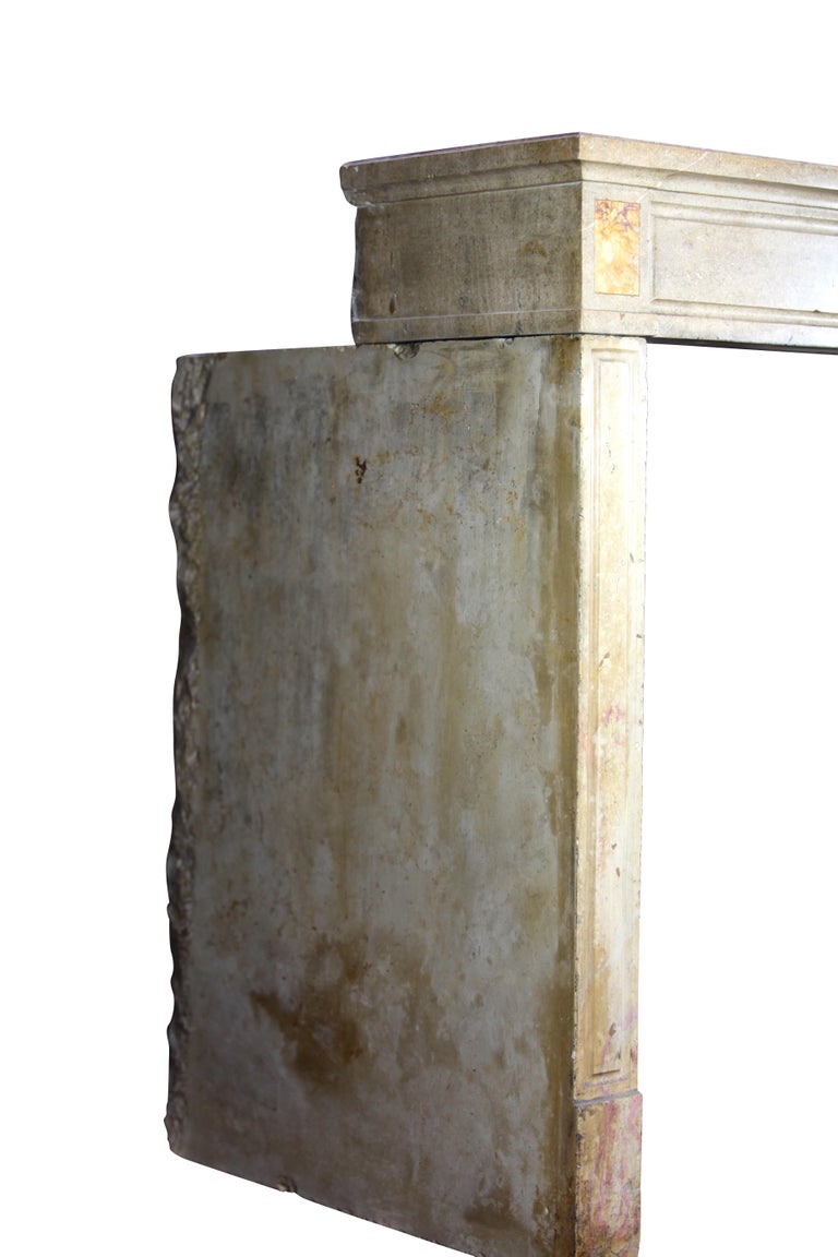 Timeless Chique Reclaimed French Fireplace Surround For Sale at 1stDibs