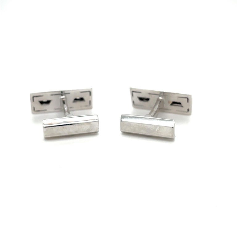 Timeless Cufflinks Black Diamonds For Sale at 1stDibs