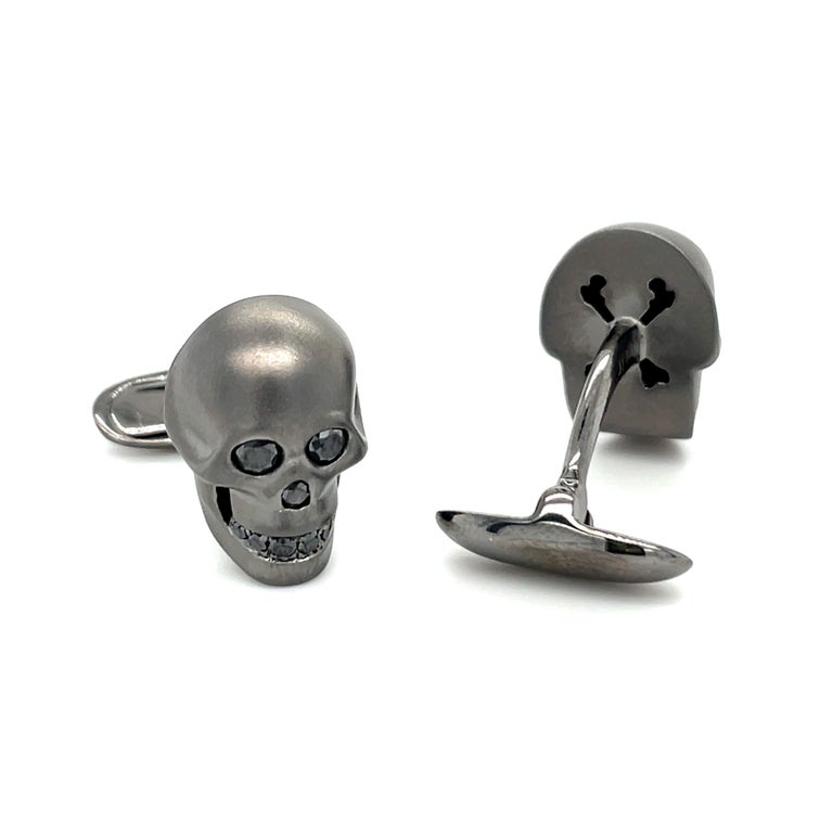 Timeless Cufflinks Skull For Sale at 1stDibs