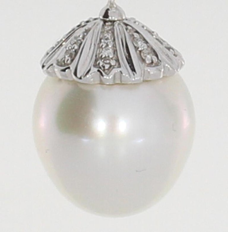 Timeless Diamond Hook Earrings at 1stDibs