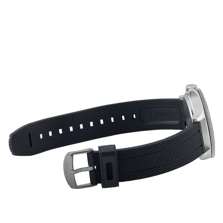 Timex Allied Coastline Rotating Bezel Silicone Strap Watch TW2T30000 at ...