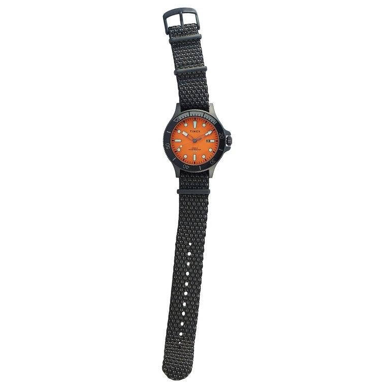 Timex Allied Coastline Orange Dial Watch TW2T30200 at 1stDibs | orange ...