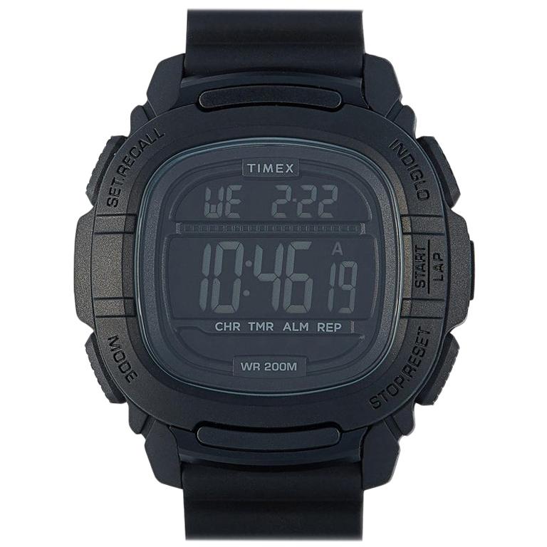 Timex Command Black Silicone Quartz Sport Watch TW5M26100 at 1stDibs