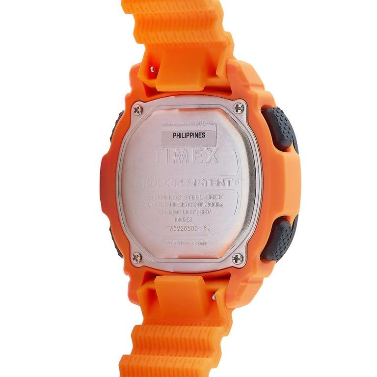 Timex Command Orange Silicone Watch TW5M26500 For Sale at 1stDibs