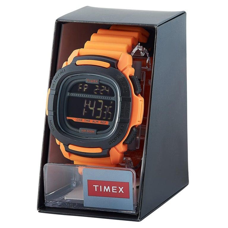 Timex Command Orange Silicone Watch TW5M26500 For Sale at 1stDibs