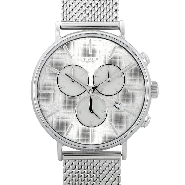Timex Fairfield Supernova Chronograph Stainless Steel Watch TW2R97900 ...