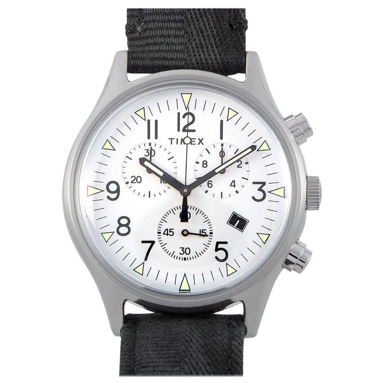 Timex MK1 Steel Chronograph Watch TW2R68800 at 1stDibs