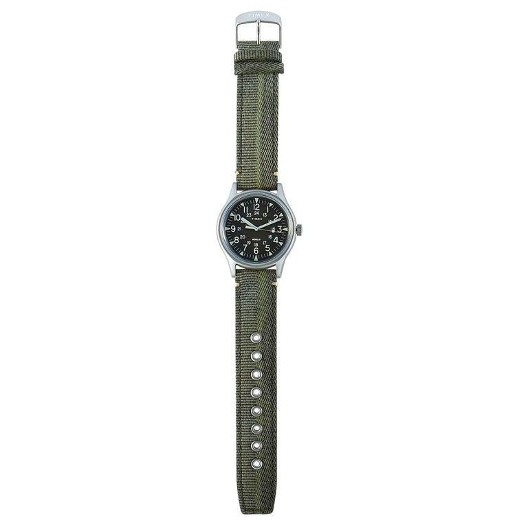 Timex MK1 Steel Green Dial Watch TW2R68100 at 1stDibs | timex tw2r68100