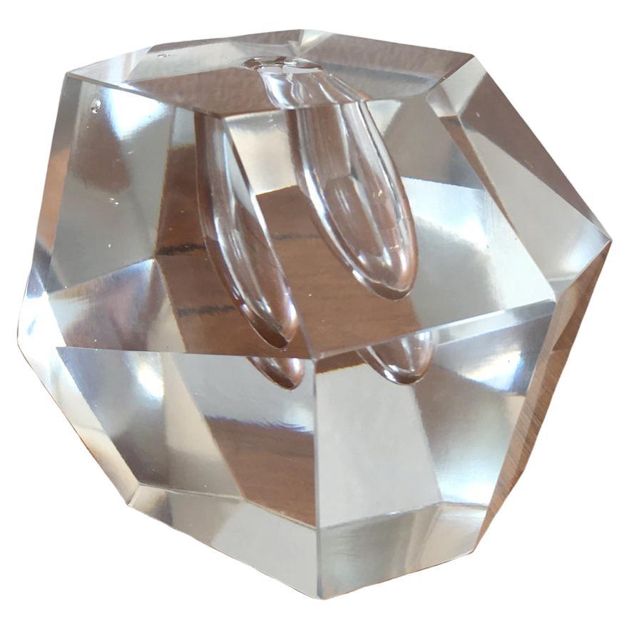 Timo Sarpaneva Glass Sculpture "Orchid" for Ittala at 1stDibs