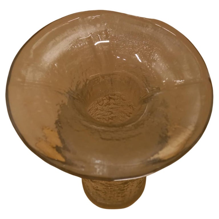 Timo Sarpaneva Glass Vase 1960s For Sale at 1stDibs