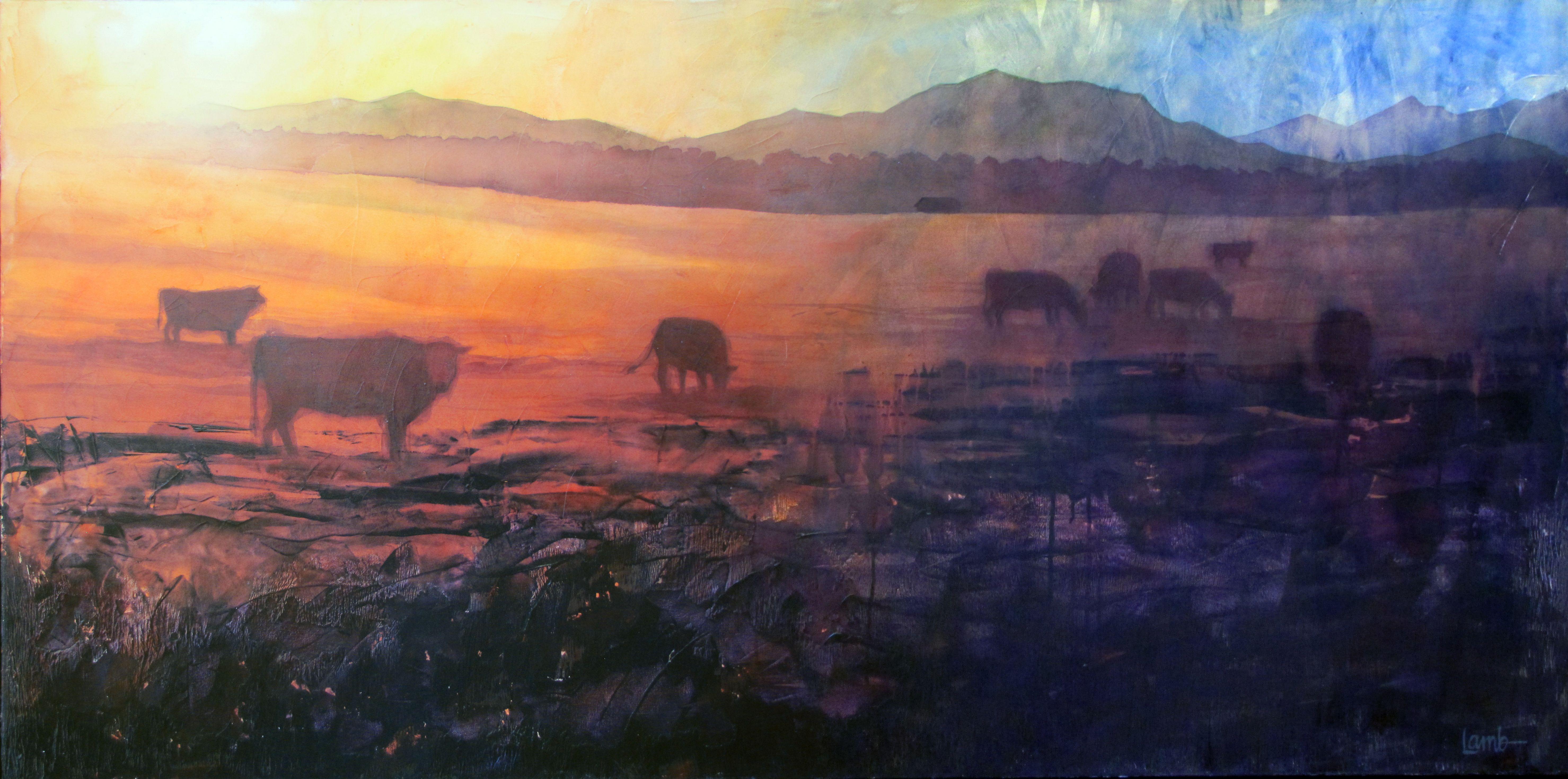 Timon Sloane - The Way Home, Painting, Acrylic on Canvas For Sale at ...