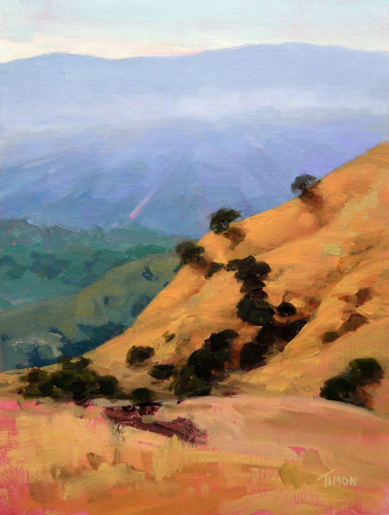 Timon Sloane - High Above, Painting, Oil on Canvas For Sale at 1stDibs
