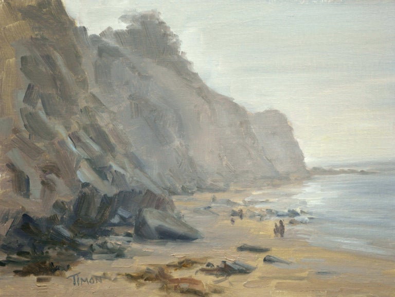 Timon Sloane - Morning Mist, Painting, Oil on Canvas For Sale at 1stDibs