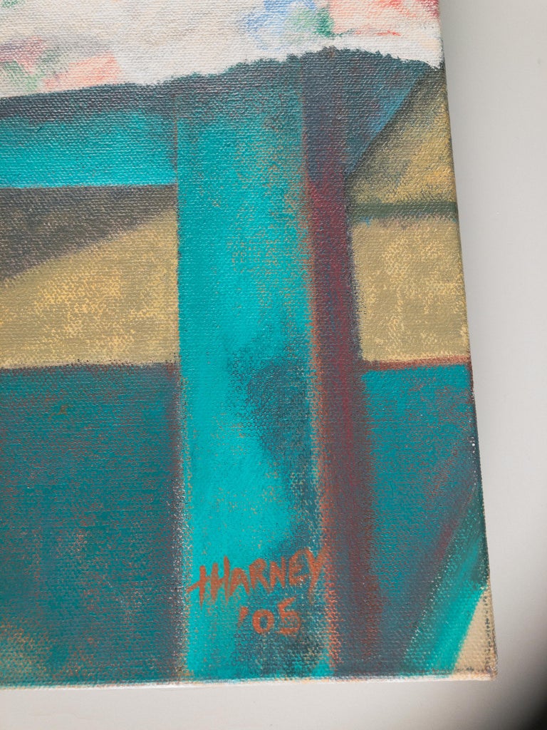 Timothy Harney - Still Life with Japanese Pot and Toy Train For Sale at ...