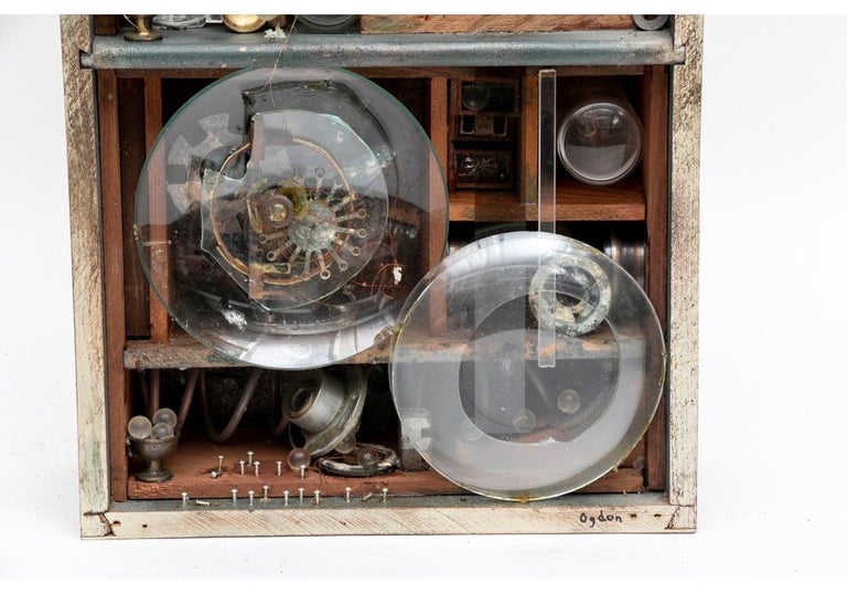 Timothy Ogdon 'American, 1935-1994' Mid Century Boxed Assemblage After ...