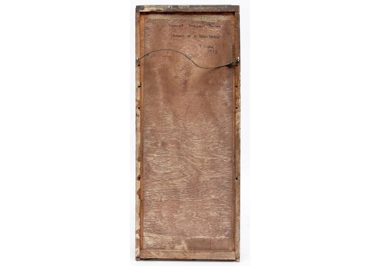 Timothy Ogdon 'American, 1935-1994' Mid Century Boxed Assemblage After ...