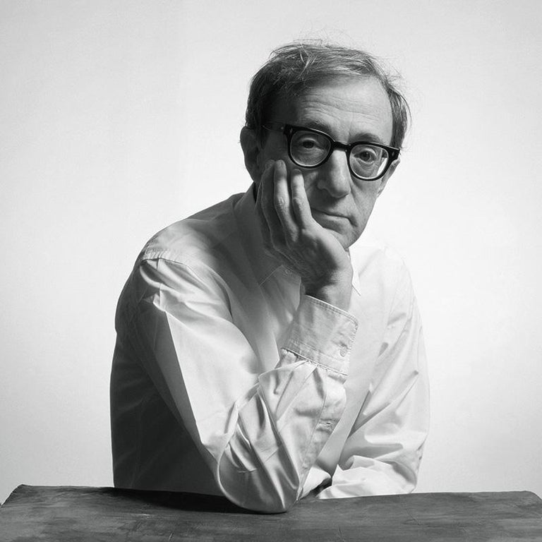 Timothy White - Woody Allen Hollywood Portrait For Sale at 1stDibs