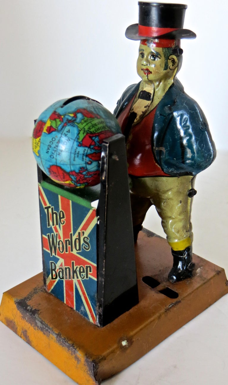 Tin Toy Mechanical Bank Collection '55 Banks', circa 1888 through 1930s ...
