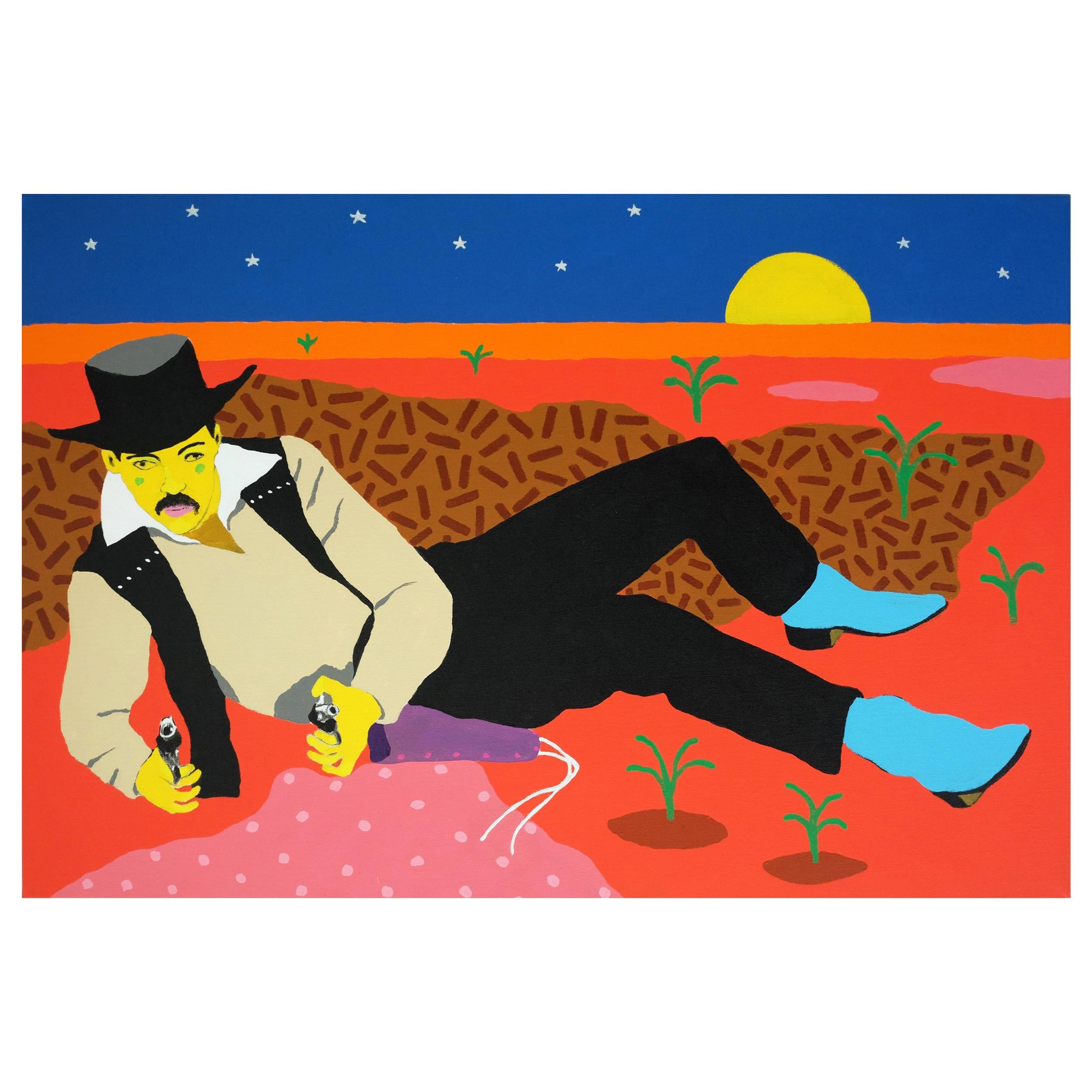Cowboy Pop Art - 25 For Sale on 1stDibs