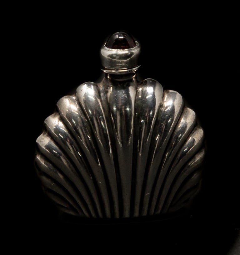 Sterling Silver Perfume Bottle For Sale at 1stDibs