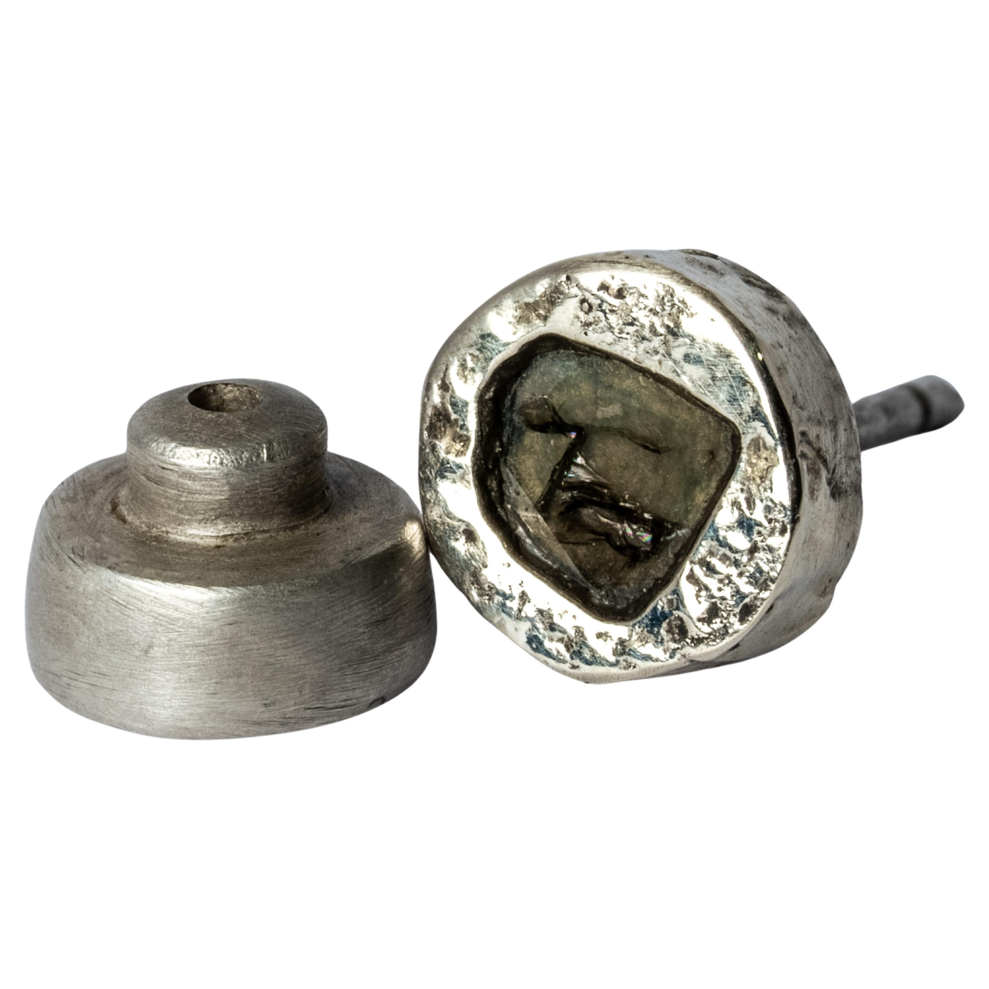 Tiny Stud Earring (Fuse, 0.1 CT, Diamond Slab, DA10KW+DIA) For Sale at ...