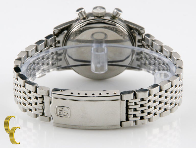 Tissot Chronograph MVMT 1281 Vintage Stainless Steel Men's Watch with ...