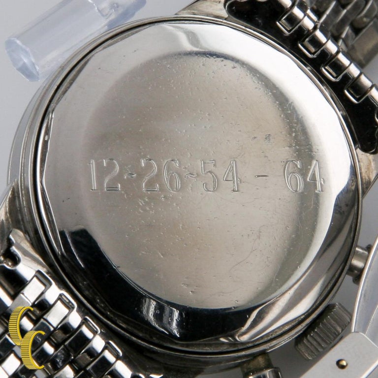 Tissot Chronograph MVMT 1281 Vintage Stainless Steel Men's Watch with ...