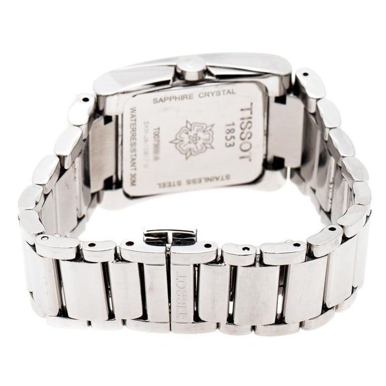 Tissot Purple Mother Of Pearl Generosi-T T007309A Women's Wristwatch 24 ...