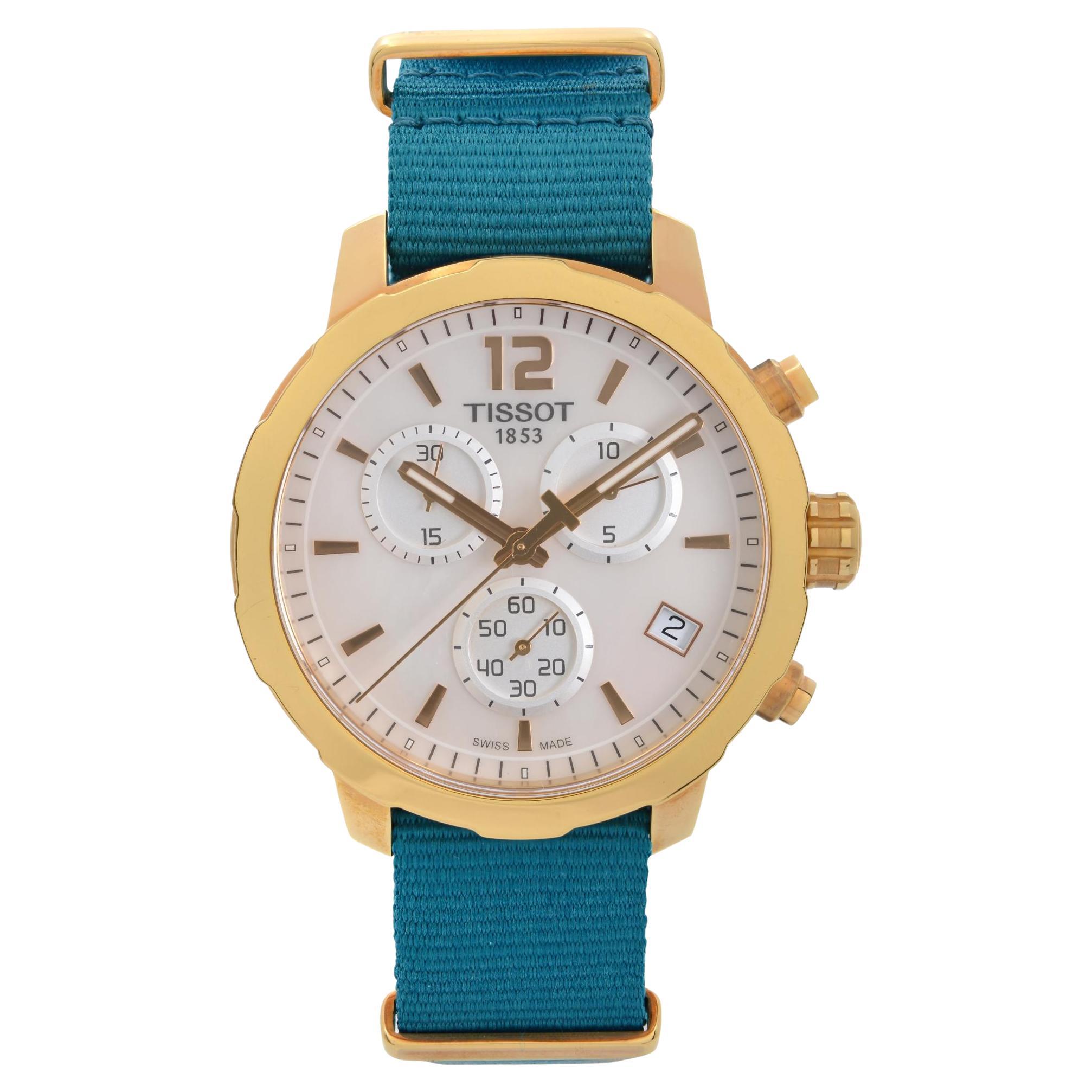 Tissot Quickster Soccer Steel Rubber White Quartz Watch T095.449.17.037 ...