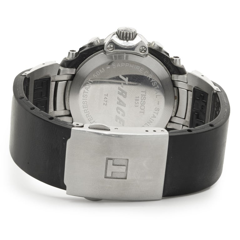 Tissot Stainless Steel 1853 T-Race at 1stDibs
