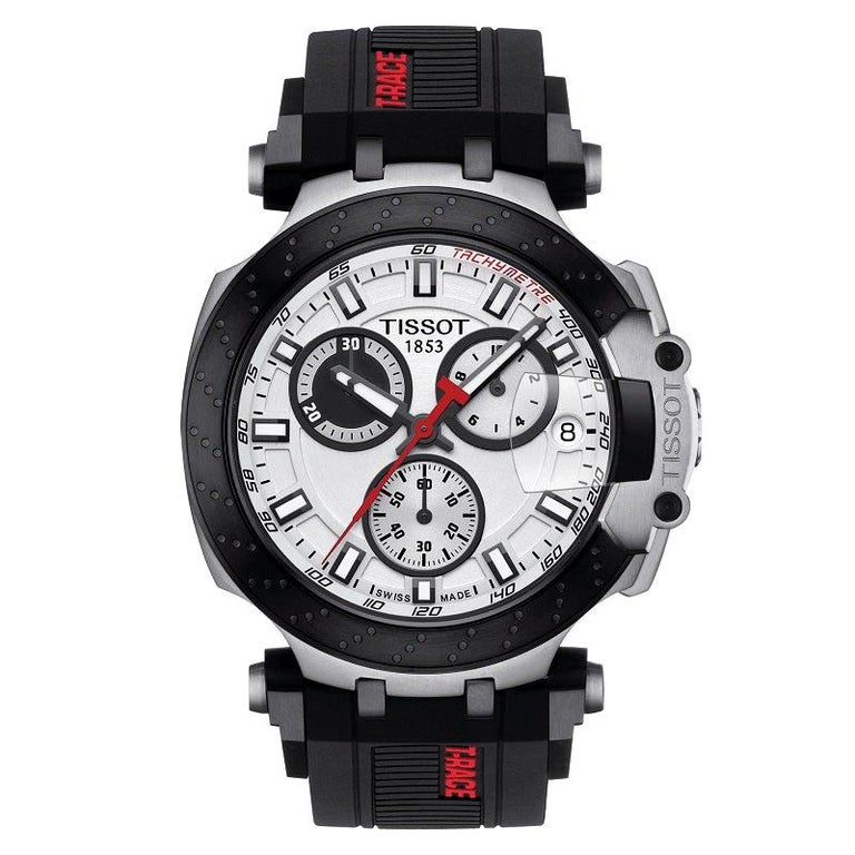 Tissot T-Race Chronograph Men's Watch T1154172701100 For Sale at 1stDibs