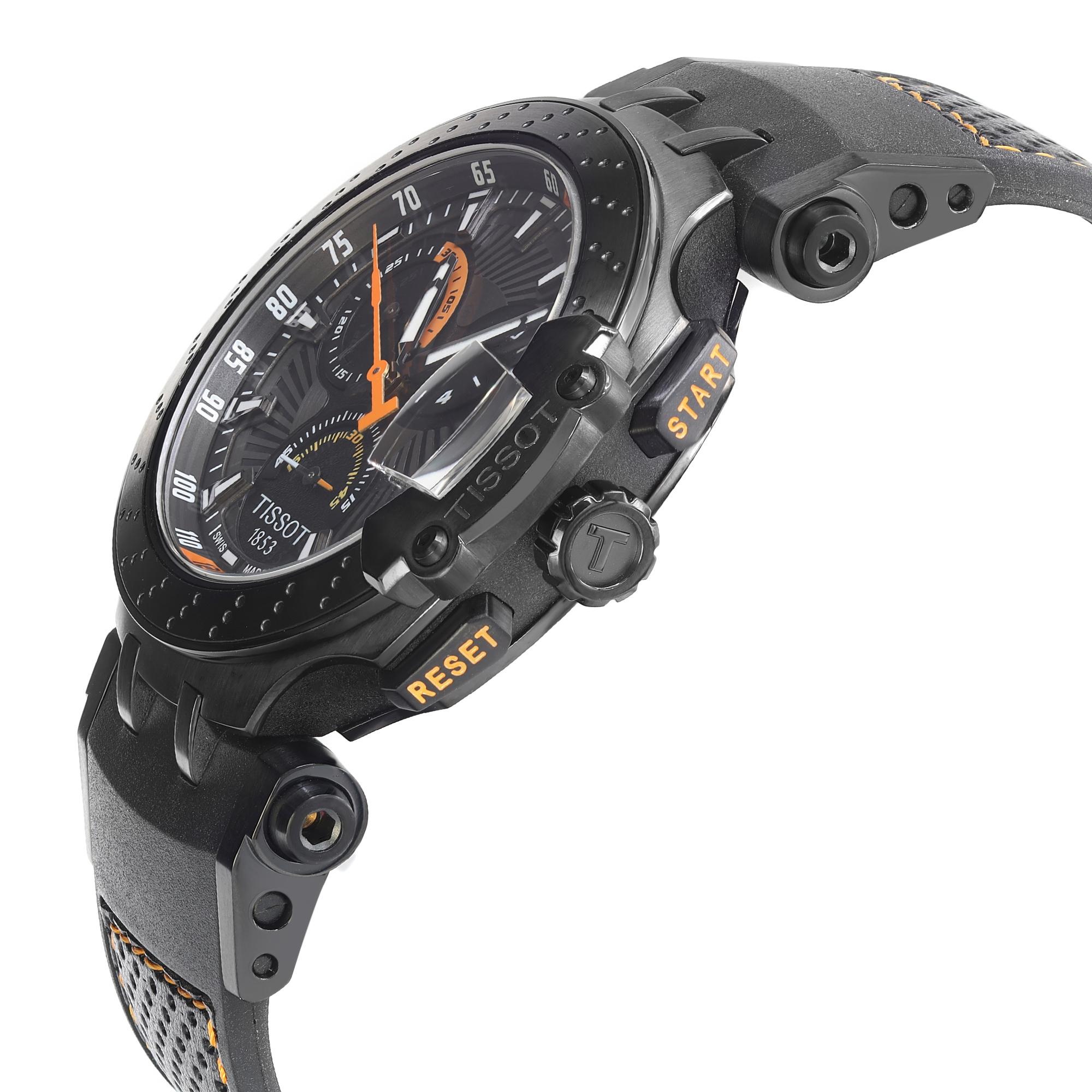 Tissot T-Race Marc Marquez 2018 Black Dial Quartz Watch T115.417.37.061 ...