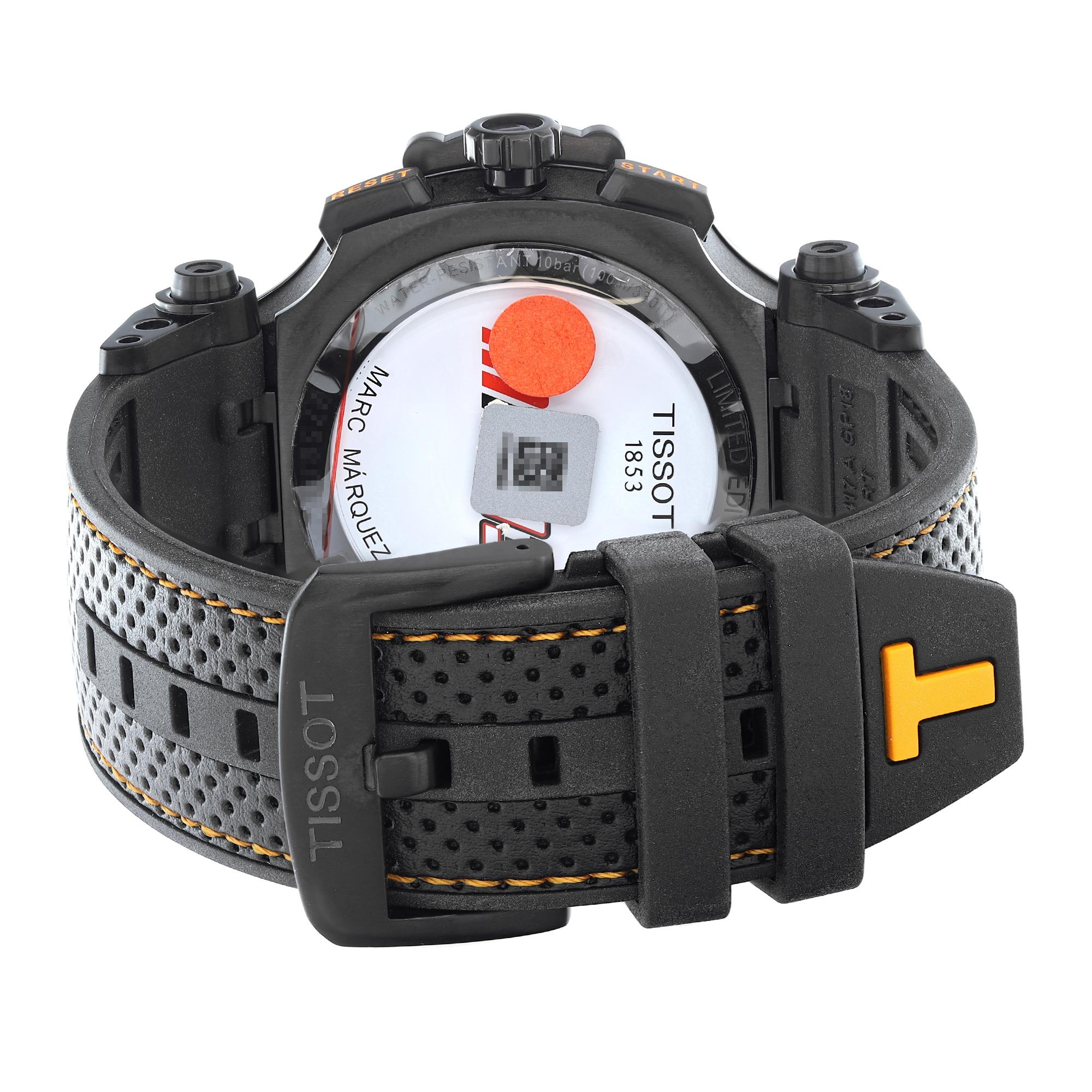 Tissot T-Race Marc Marquez 2018 Black Dial Quartz Watch T115.417.37.061 ...