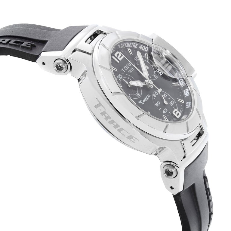 Tissot T-Racer Steel Black Dial Ladies Quartz Watch T048.217.17.057.00 ...