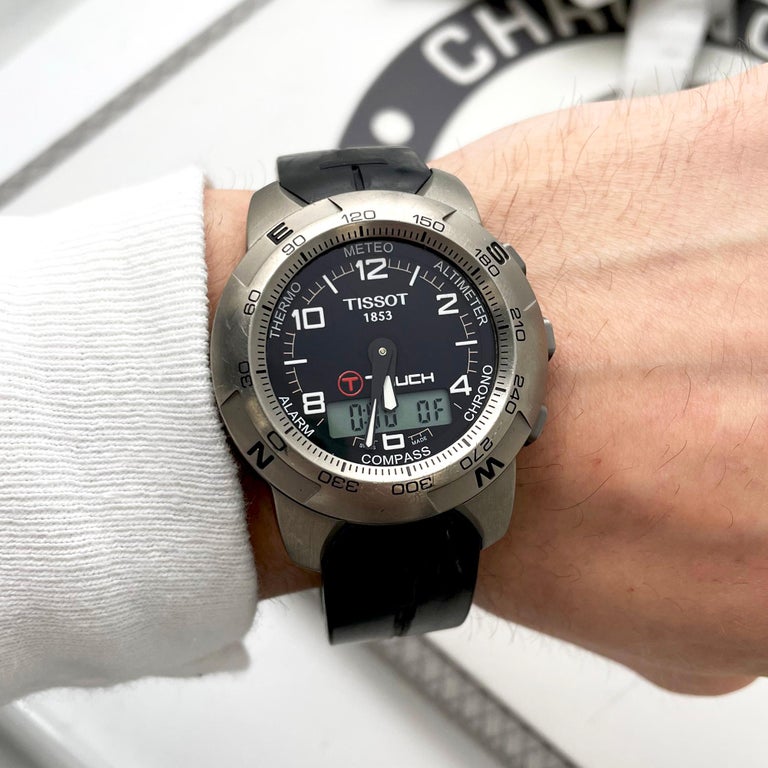 Tissot T-Touch Titanium Analog Digital Quartz Watch T047.420.47.057.00 ...