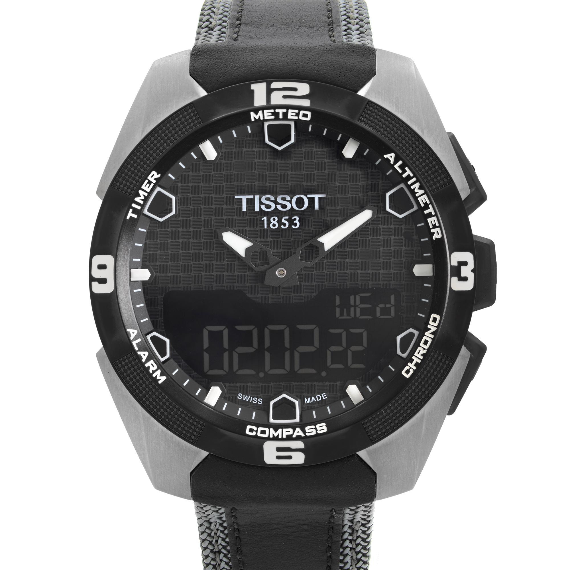 Tissot T-Touch Expert Solar 45mm Titanium Black Quartz Watch T091.420.46.051.01 at 1stDibs ...