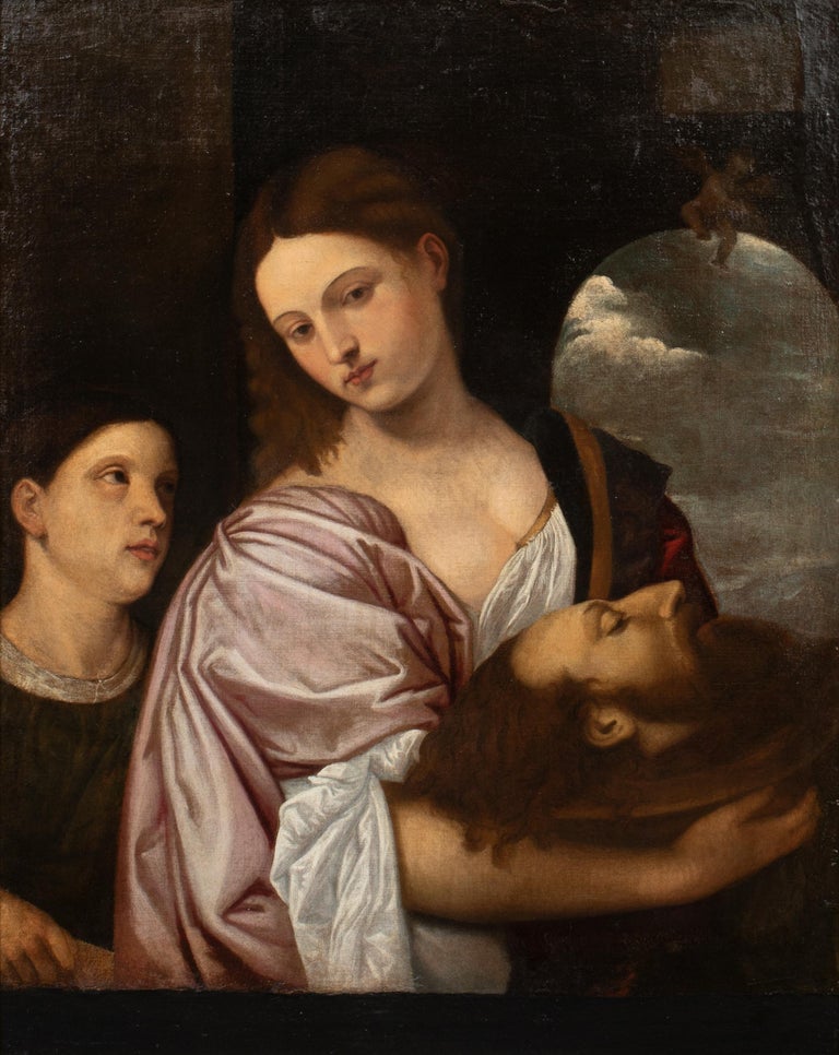 Salome and the Head of John the Baptist , 17th Century For Sale at 1stDibs