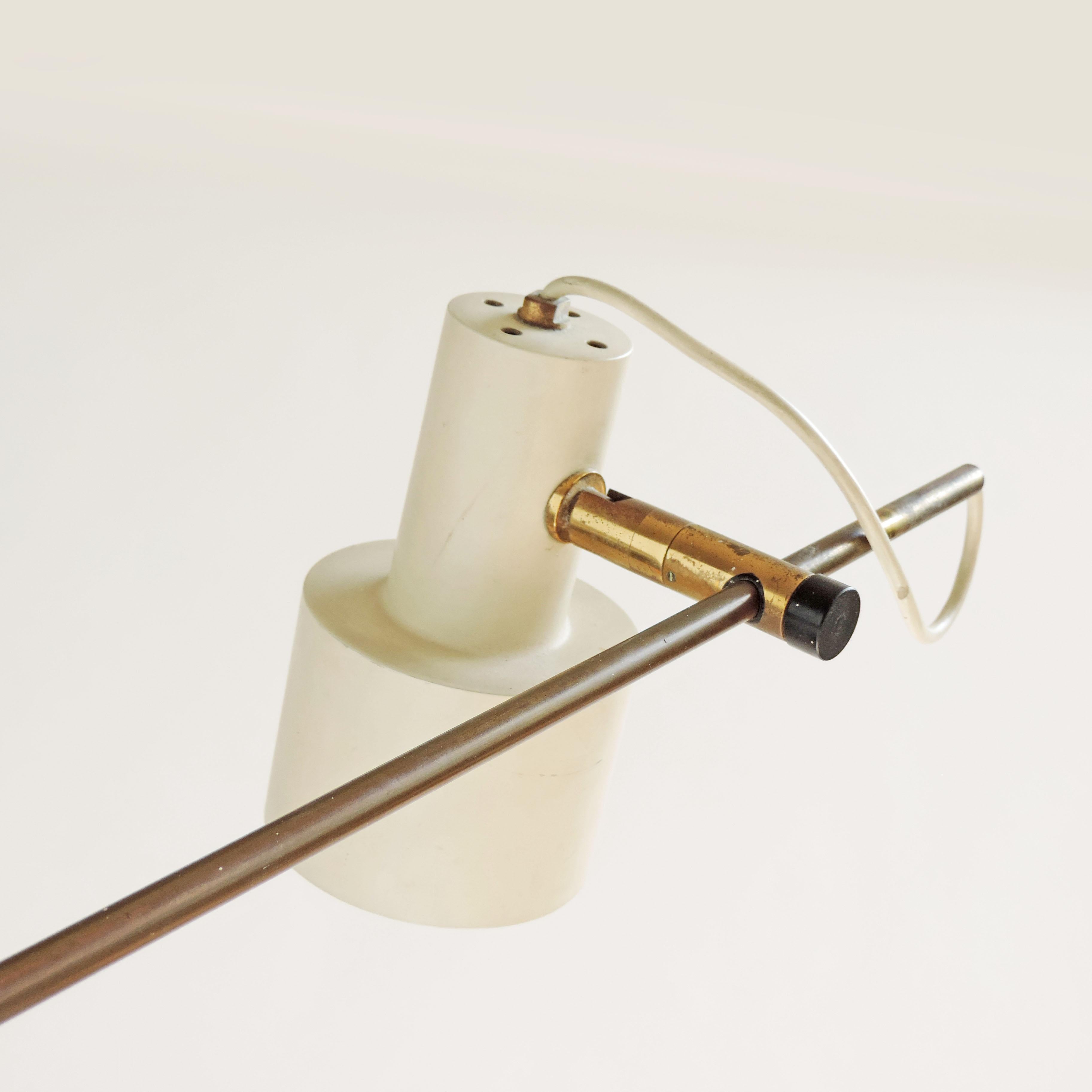 Tito Agnoli Pair of Adjustable Wall Lights for Oluce, Italy, 1950s at ...